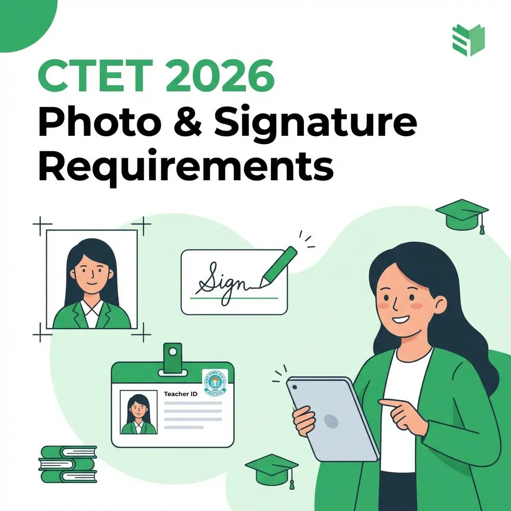 CTET Photo & Signature Size: Online Resizer Tool (2026) | DocSet.in