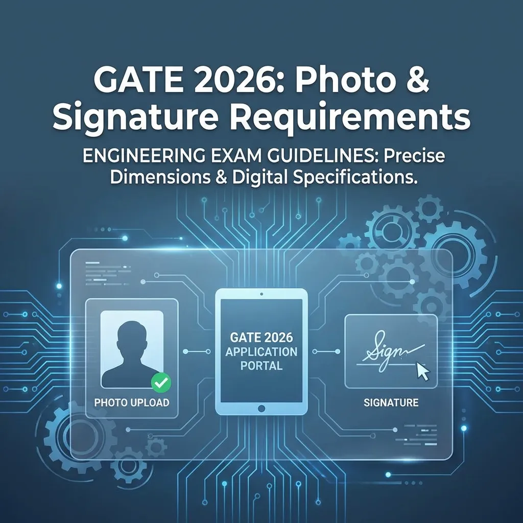 GATE 2026 Photo & Signature Requirements: Complete Upload Guide | DocSet.in